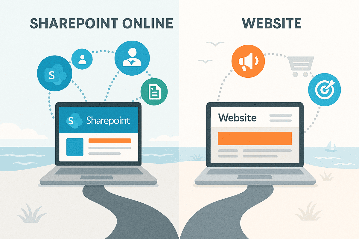 SharePoint Online vs. Traditional Websites: What's Best for Your Business?